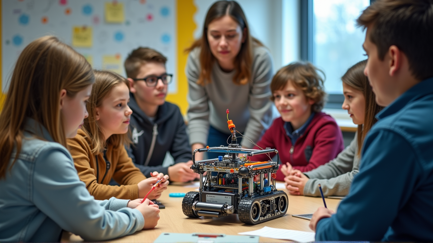 Coderina Edutech Steigert STEM-Lernen mit Spende von Robotik-Kits