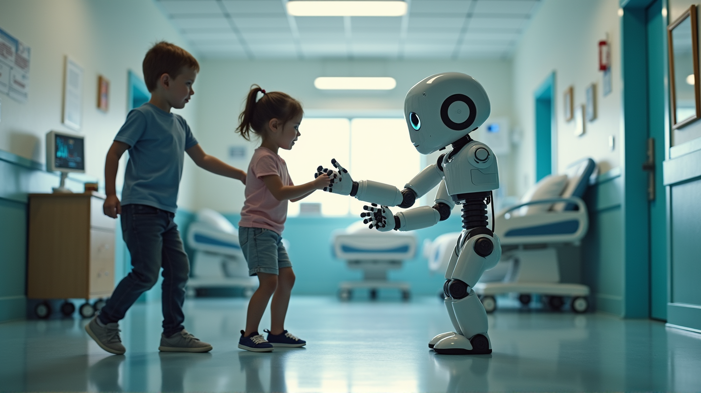 Wie der AI-Roboter Robin emotionale Unterstützung in Krankenhäusern ...
